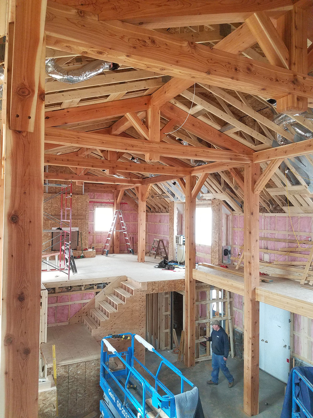 Project In Progress | Custom Timber Frames
