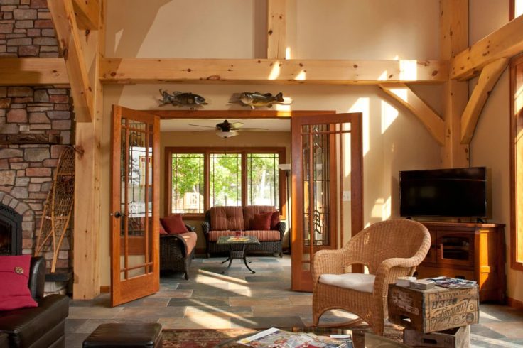 Cable, WI | Custom Timber Home | Custom Timber Frames