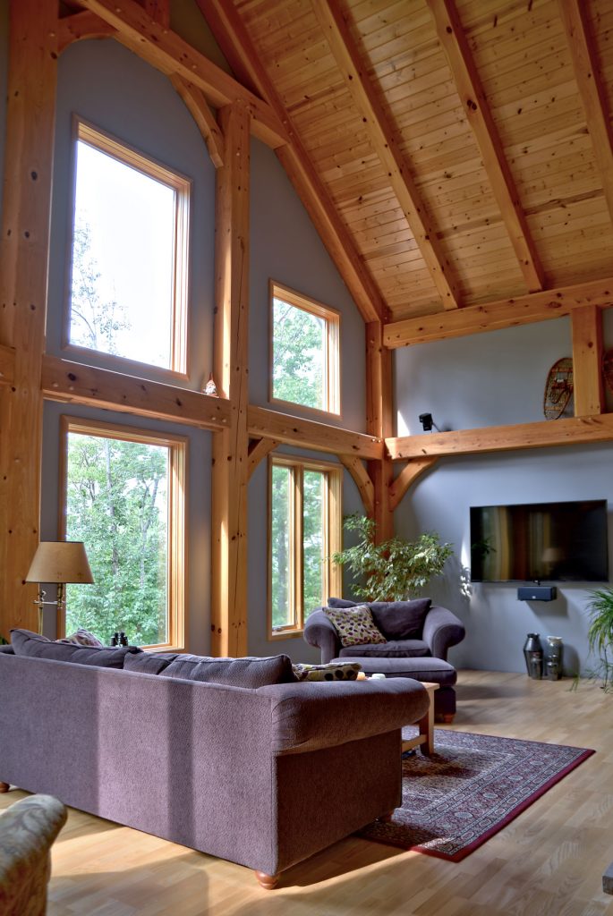 Bayfield, WI | Custom Design House | Custom Timber Frames