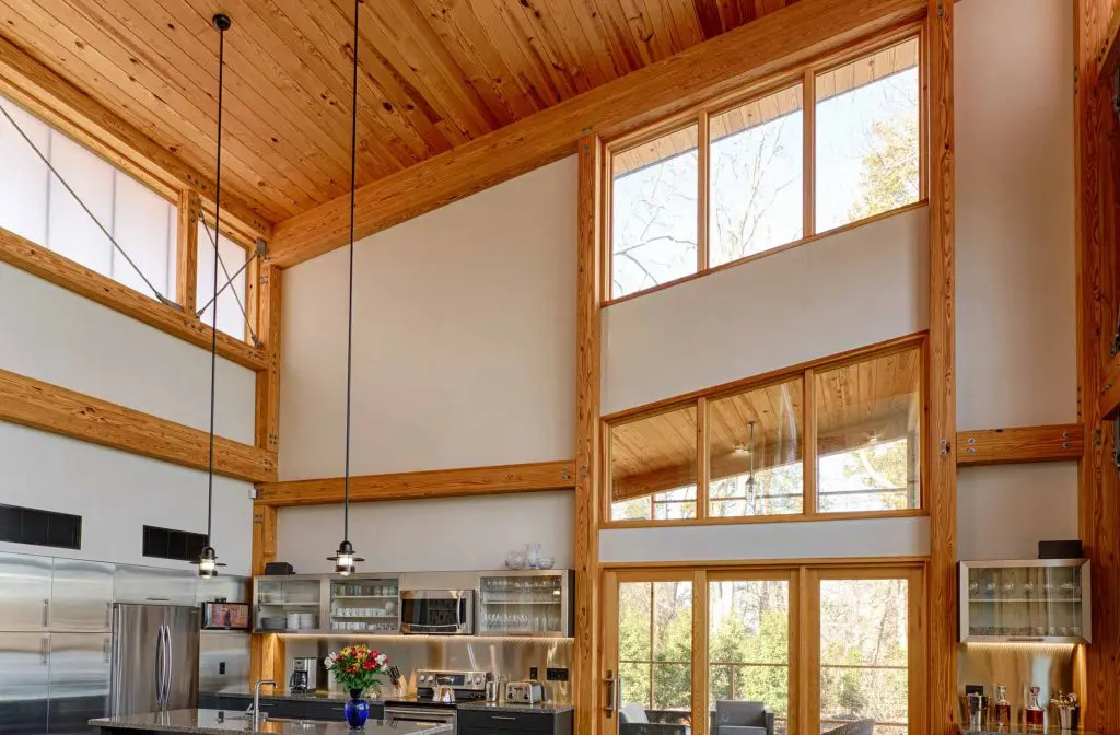 Modern Timber Frame New England Style Timber Frame Home Build It
