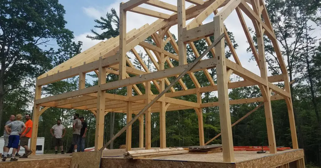 Timber Frame Homes Creek Customized Modern Timber Frame Homes