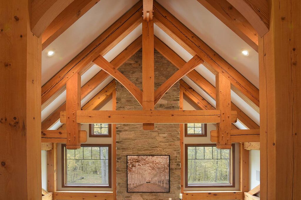 Reclaimed Timber Wisconsin Home | Custom Timber Frames