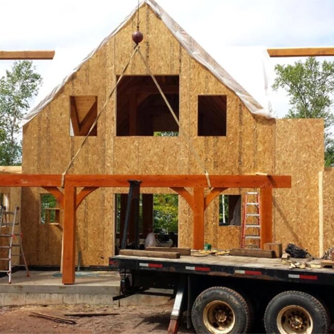 SIP | Structural Insulated Panels | Custom Timber Frames