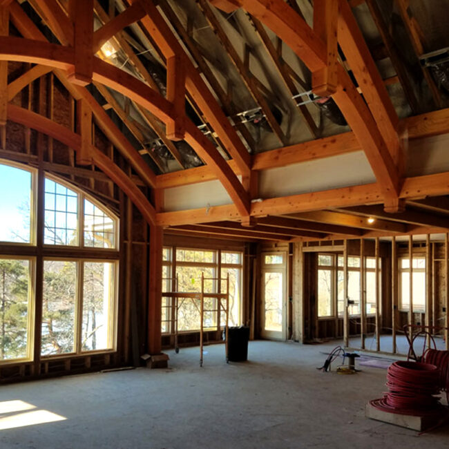 Timber Frame Construction | Handcrafted by Custom Timber Frames