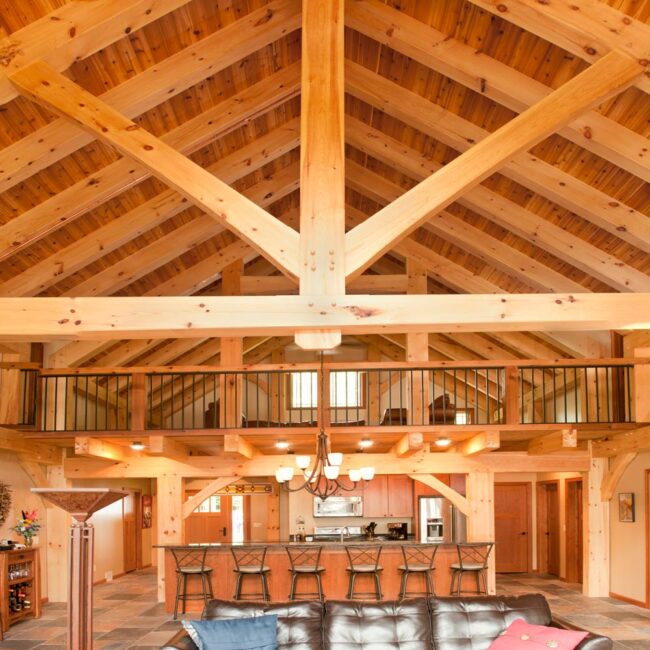 Timber Frame Construction | Handcrafted by Custom Timber Frames