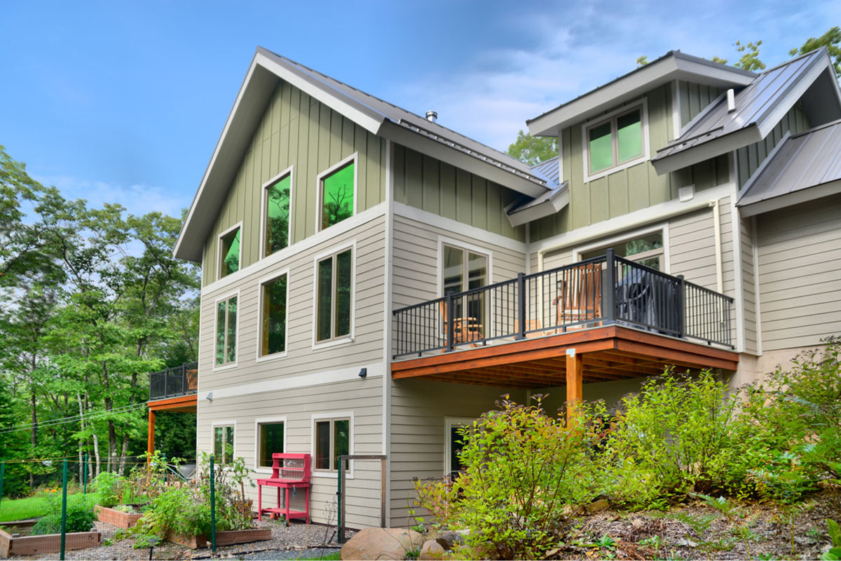 Bayfield, WI | Custom Design House | Custom Timber Frames